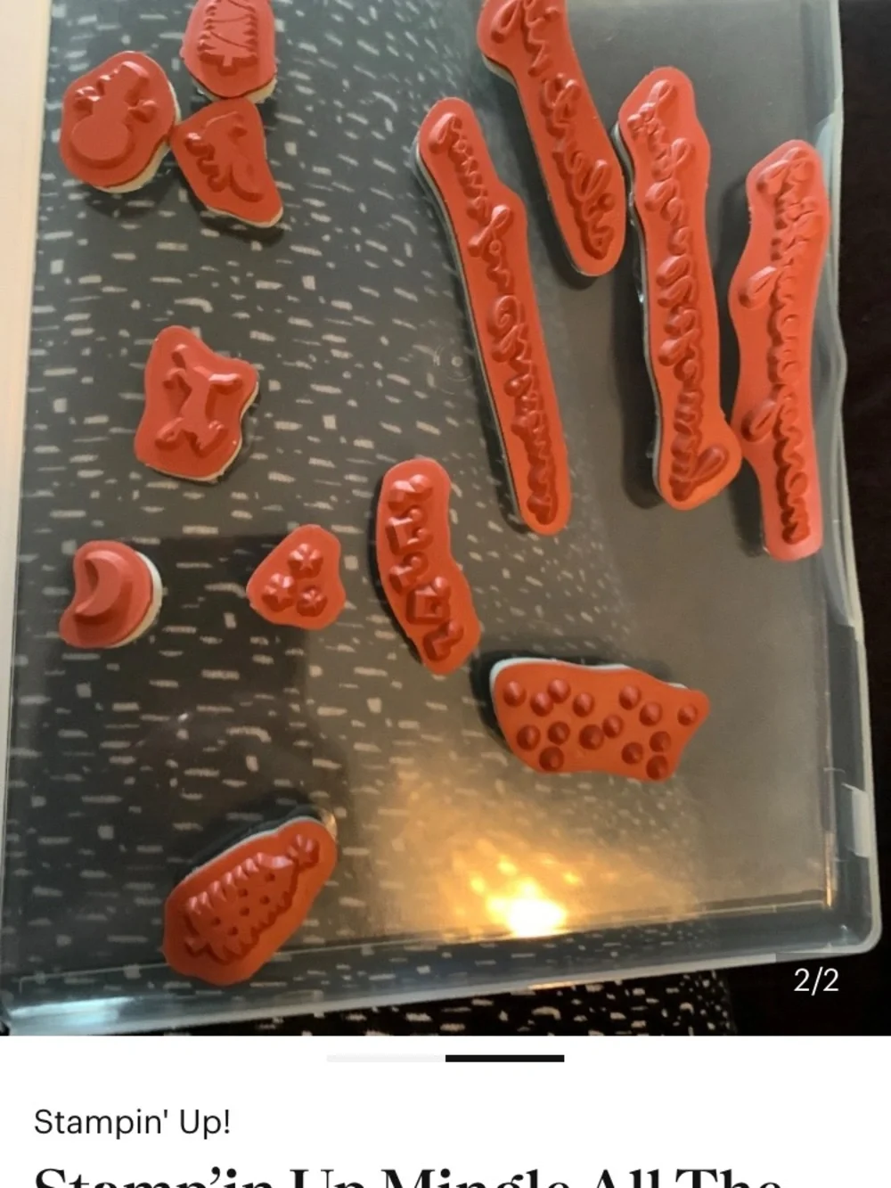 Stampin' Up! | Design | Stampin Up Mingle All The Way Dies Stamp Set ...